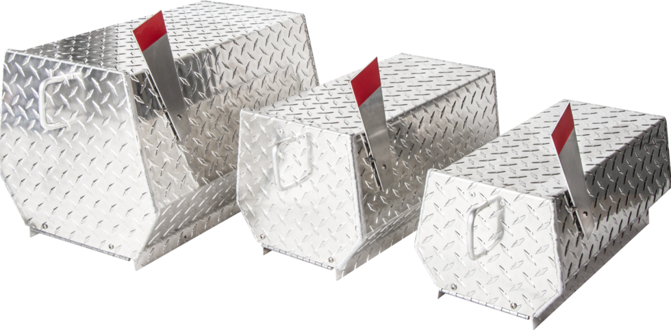 Handcrafted Aluminum Residential Mail Boxes